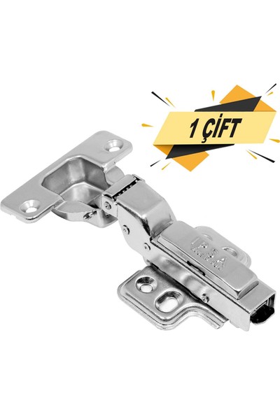 BADEM10 Broth Frenli Dolap Kapak Menteşesi Pistonlu Yarım Deve Tas Menteşe (1 Çift) BADEM10 Broth Frenli Dolap Kapak Menteşesi Pistonlu Yarım Deve Tas Menteşe (1 Çift)