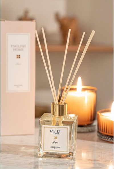 English Home Pure Kokulu Çubuk 200 ml Açık Pembe