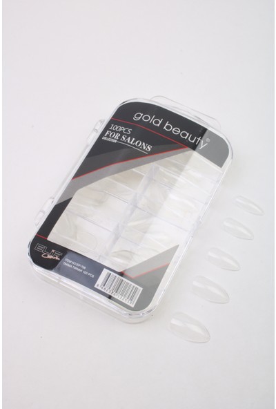 Gold Beauty 100'LÜ Protez Takma Tırnak Seti