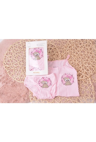 Katamino Kız Çocuk Atlet Slip Takım Katamino Kız Çocuk Atlet Slip Takım