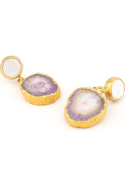 Uslada Bijoux House Turmalin Doğal Taş Küpe Uslada Bijoux House Turmalin Doğal Taş Küpe