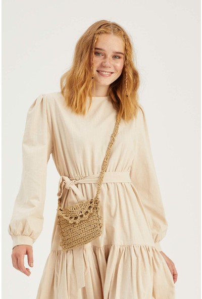 Manuka Mini Hasır Çanta Hasır