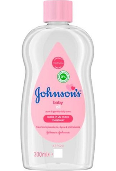 Johnsons Baby Johnson's Baby Yağ (Pembe) 300 ml