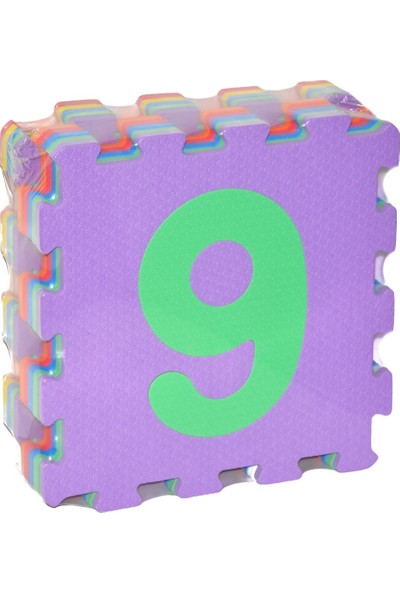 Liva Eva Puzzle Oyun Karosu 9 Parça Yer Halısı - Sayılar