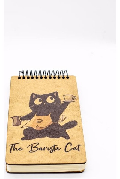 Quppa Spiralli Not Defteri Mdf Kapak Özel Kağıt 9,5X15,5CM