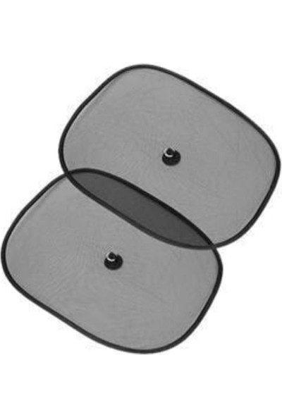 Flying Oto Yan Cam Perdesi Vantuzlu Siyah Flying Oto Yan Cam Perdesi Vantuzlu Siyah