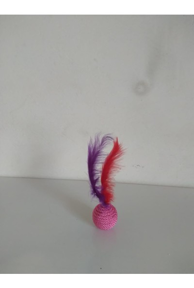 Petimya Ip Sarma Tüylü Kedi Oyuncağı