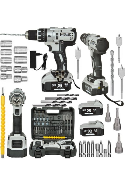 Mager Xr 58 Wat. Germany Technolgy Darbeli Matkap 30 Parça Usta Seti+Salyangoz Spral Ucu Mager Xr 58 Wat. Germany Technolgy Darbeli Matkap 30 Parça Usta Seti+Salyangoz Spral Ucu