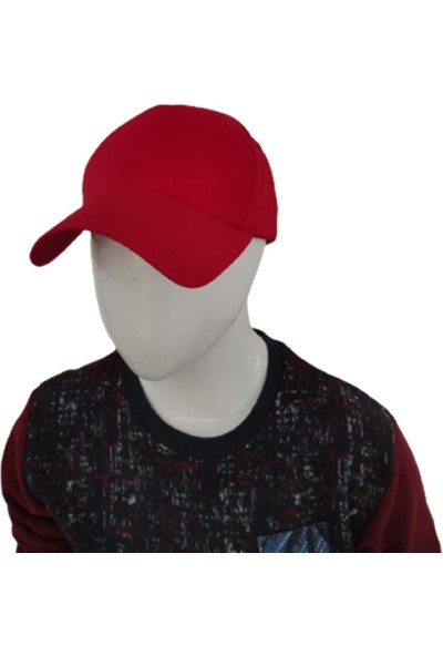 Pink Also Blue Pamuk Envaye Renkli Şapka Kırmızı Tek Beden ST00345