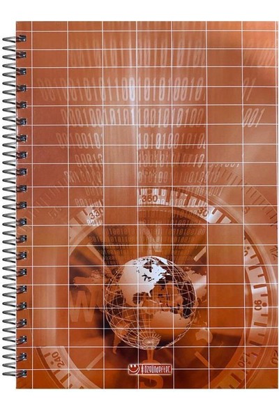 Özgün Defter Özgün 20X28 Spiralli Sert Kapak Defter Kareli 120 Yaprak 4 Renk Bölmeli Özgün Defter Özgün 20X28 Spiralli Sert Kapak Defter Kareli 120 Yaprak 4 Renk Bölmeli
