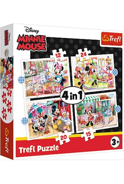 Trefl Puzzle Mınnıe Wıth Frıends 4 In 1 Çocuk Puzzle (35+48+54+70 Parça) Trefl Puzzle Mınnıe Wıth Frıends 4 In 1 Çocuk Puzzle (35+48+54+70 Parça)