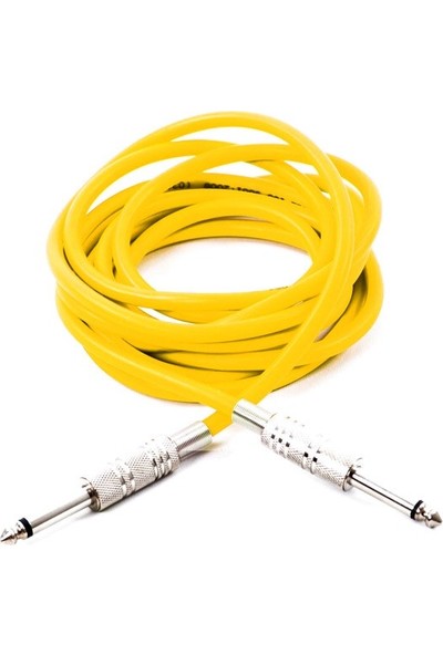 Anatolia Enstrüman Jack Kablosu - 3 Metre - Sarı 6,3 mm
