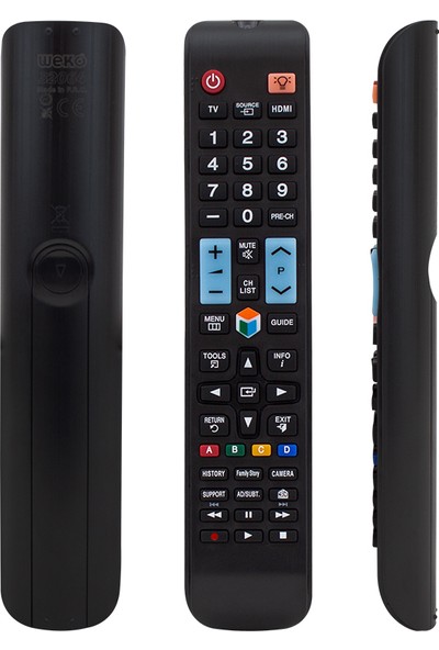 Kumandastore UE49KU7500XTK Samsung Smart LCD LED Tv Kumandası Samsung Smart