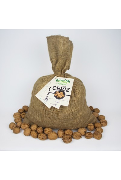 Ekodoli Organik Naturel Ceviz 3 kg