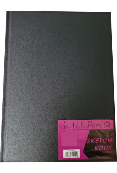 Sert Kapak Eskiz Çizim Defteri A5 -160 gr 50 Yaprak