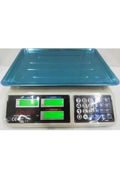 Sinko ACS-809T 40 kg Elektronik Terazi Sinko ACS-809T 40 kg Elektronik Terazi