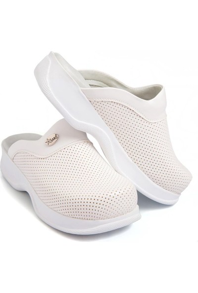 Zenit Sabo Terlik Doktor Ve Hemşire Terliği Beyaz