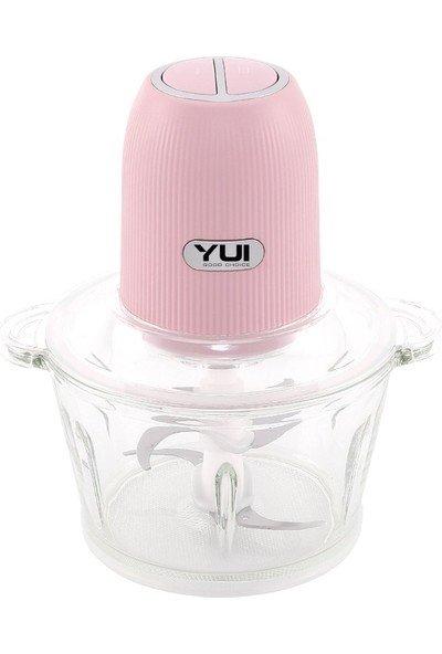 Yui M-38 2l Cam Hazneli 4 Bıçaklı Rondo - Pembe Yui M-38 2l Cam Hazneli 4 Bıçaklı Rondo - Pembe