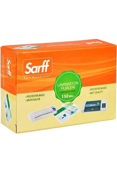 Sarff 65x95 150MIC.POLYESTER.KAPLAMA Malzemesi