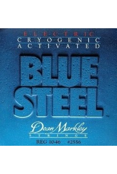 Dean Markley Blue Steel Regular 2556 10-46 - Elektro Gitar Tel Seti Dean Markley Blue Steel Regular 2556 10-46 - Elektro Gitar Tel Seti