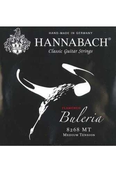 Hannabach 8268 mt Flamenko Gitar Teli Alt 3lü Set