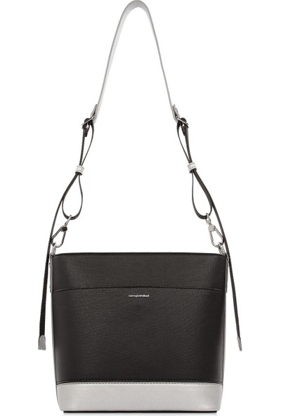 Cengiz Pakel Everly Kadın Omuz Çantası 7332-SIYAH-GÜMÜŞ Cengiz Pakel Everly Kadın Omuz Çantası 7332-SIYAH-GÜMÜŞ