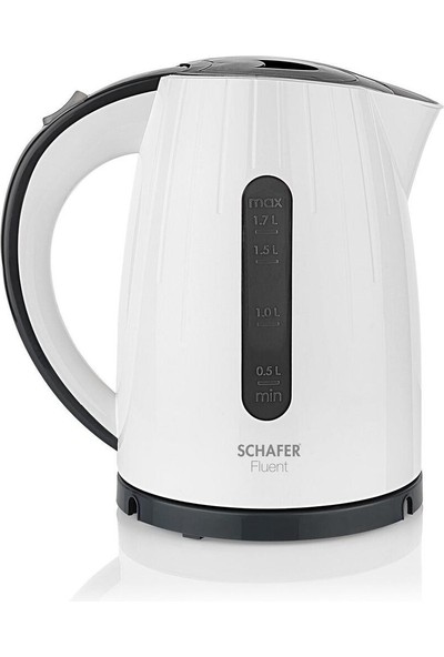 Schafer Fluent Elektrikli Su Isıtıcı (Kettle) Beyaz