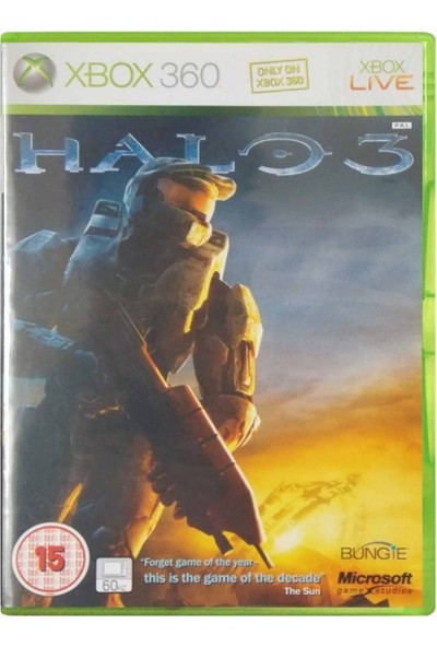 Bungie Halo 3 Yenilenmiş Xbox Lıve Oyunu Bungie Halo 3 Yenilenmiş Xbox Lıve Oyunu
