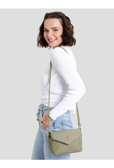 Pierre Cardin Kadın Çanta Yeşil 05PO21K1523-KPP Ay