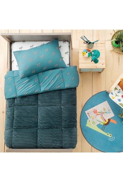 Yataş Bedding Atlanta Triola Çocuk Set - Yeşil