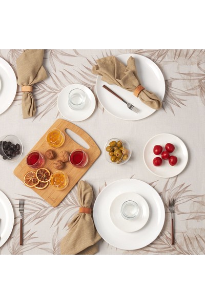 Karaca Darcy White 26 Parça 6 Kişilik Kahvaltı/Servis Takımı