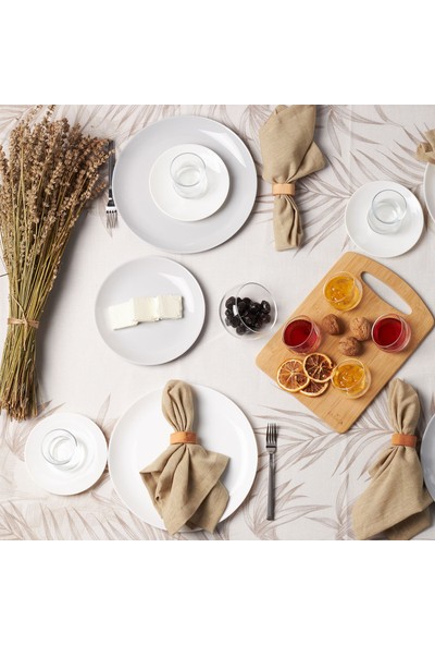 Karaca Darcy Grey 26 Parça 6 Kişilik Kahvaltı/Servis Takımı
