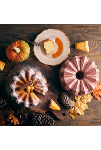 Karaca Magna Rosegold Döküm Granit Kek Kalıbı