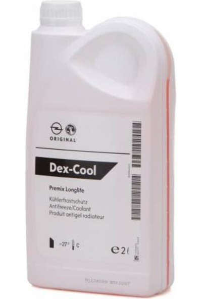 Gm Dex-Cool Longlife Antifriz Kırmızı 2 lt Gm Dex-Cool Longlife Antifriz Kırmızı 2 lt