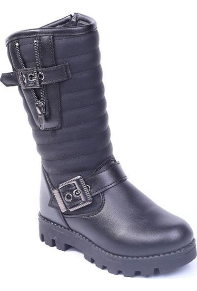 Twingo 885 Kız Çocuk Siyah Termal Termo Taban Bot Twingo 885 Kız Çocuk Siyah Termal Termo Taban Bot