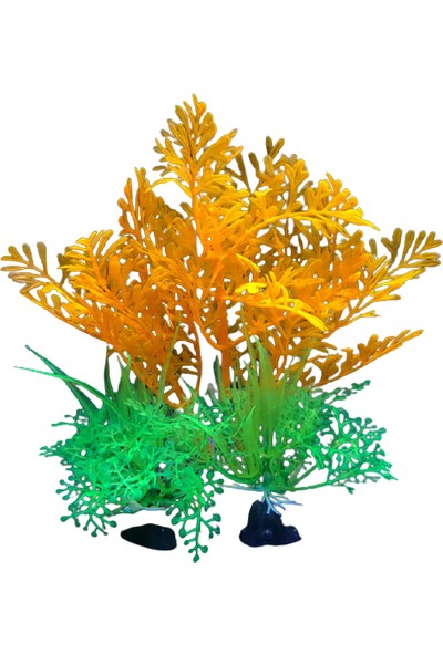 Charge 1 Adet Akvaryum Dekorasyon Yapay Yeşillik