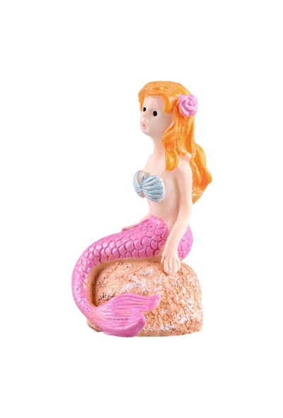 Charge Akvaryum Dekorasyon Sevimli Denizkızı