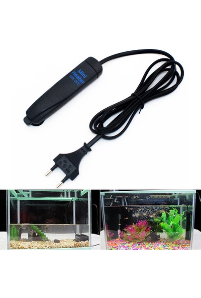Charge Akvaryum Ayarlanabilir 8W Su Isıtıcı