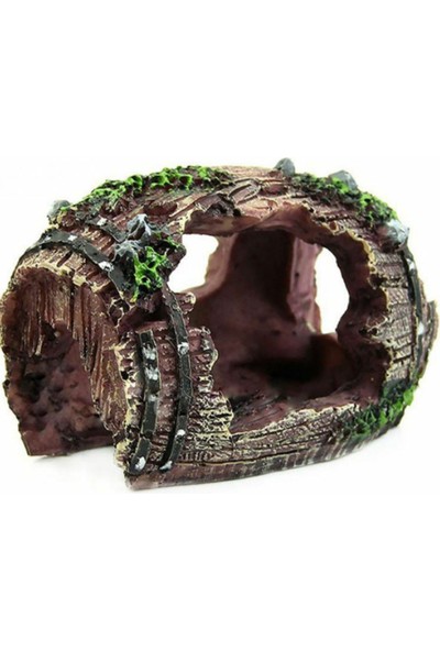 Charge Akvaryum Aksesuar Antika Varil