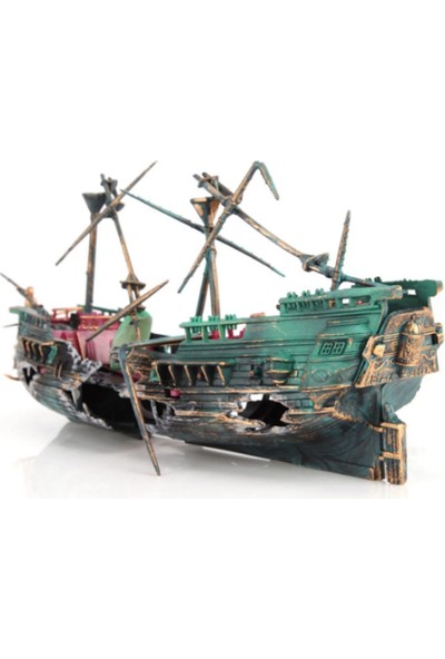 Charge Akvaryum Dekorasyon Korsan Gemisi