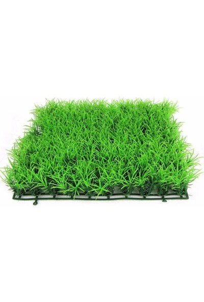 Charge Akvaryum Yeşil Plastik Çim