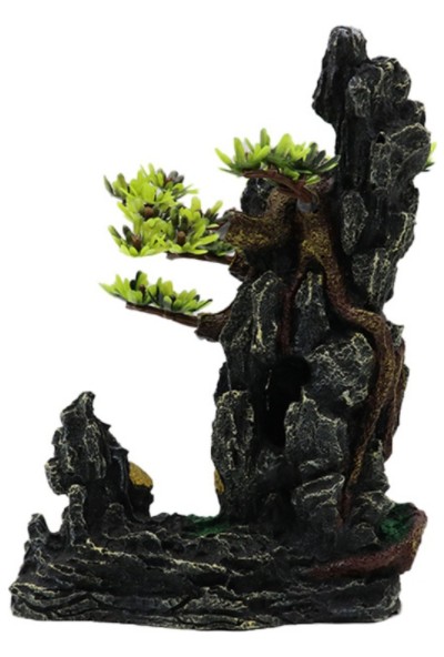 Charge Akvaryum Dekorasyon Yapay Dağ