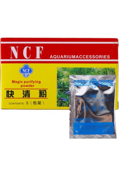 Charge Akvaryum Su Arıtma Tozu 5 Adet