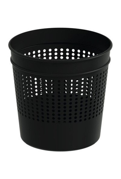 Maxiflow Delikli Ofis Çöp Kutusu Mat Siyah 13344 Maxiflow Delikli Ofis Çöp Kutusu Mat Siyah 13344