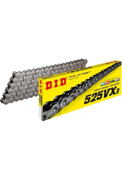 Did Yamaha Tracer 700 Dıd 525VX3-114 Çelik Zincir Did Yamaha Tracer 700 Dıd 525VX3-114 Çelik Zincir