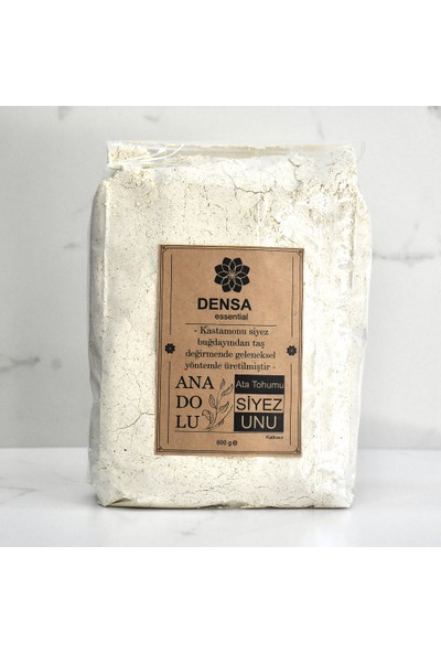 Densa Essential Taş Değirmen Ata Tohumu Siyez Unu 800 gr