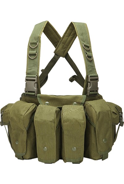 Homyl Cs Modüler Ayarlanabilir Göğüs Teçhizatı Taktik Yelek (Yurt Dışından)