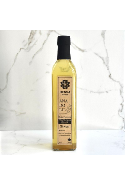 Densa Essential Fermente Zerdeçallı Elma Sirkesi 500 ml