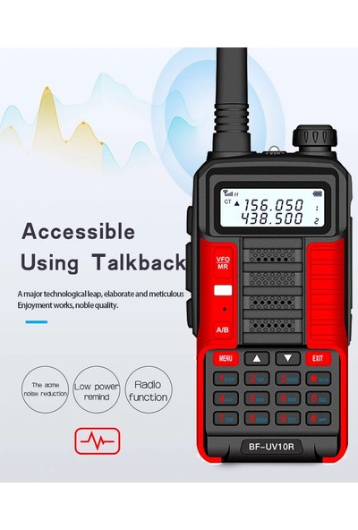 Baofeng 10W UV10R Walkie Talkie Verici Uzun Menzilli UV-10R Dual Band Iki Yönlü Telsiz 128CH Vhf Uhf 136-174MHZ 400-520MHZ (Yurt Dışından) Baofeng 10W UV10R Walkie Talkie Verici Uzun Menzilli UV-10R Dual Band Iki Yönlü Telsiz 128CH Vhf Uhf 136-174MHZ 400-520MHZ (Yurt Dışından)