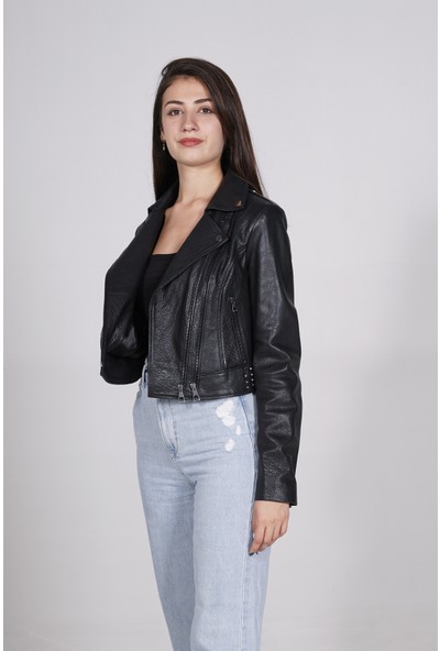 Nils Deri Kadın Deri Ceket Nils Deri Kadın Deri Ceket